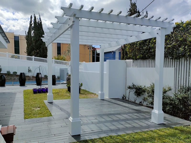 Pergola with Scotia Profile | Hamilton | Brisbane