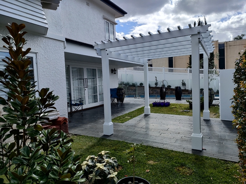 Pergola with Scotia Profile | Hamilton | Brisbane