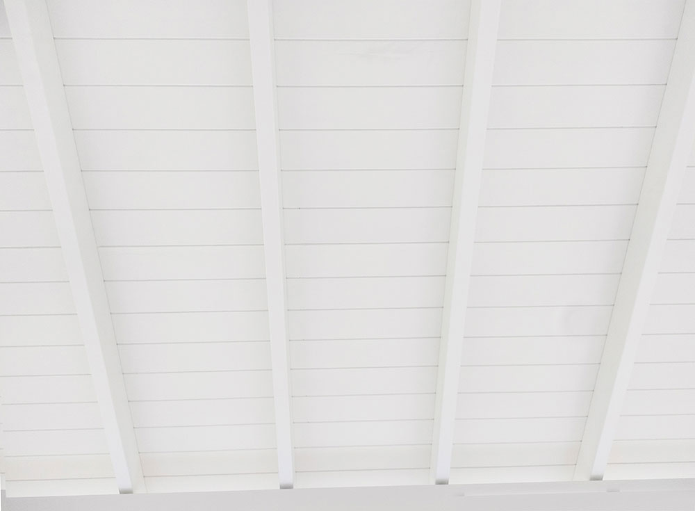 White and Grey Hamptons Style Cabana Gazebo | Norman Park | Brisbane