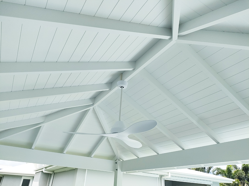 White and Grey Hamptons Style Pool Cabana Gazebo | Victoria Point ...