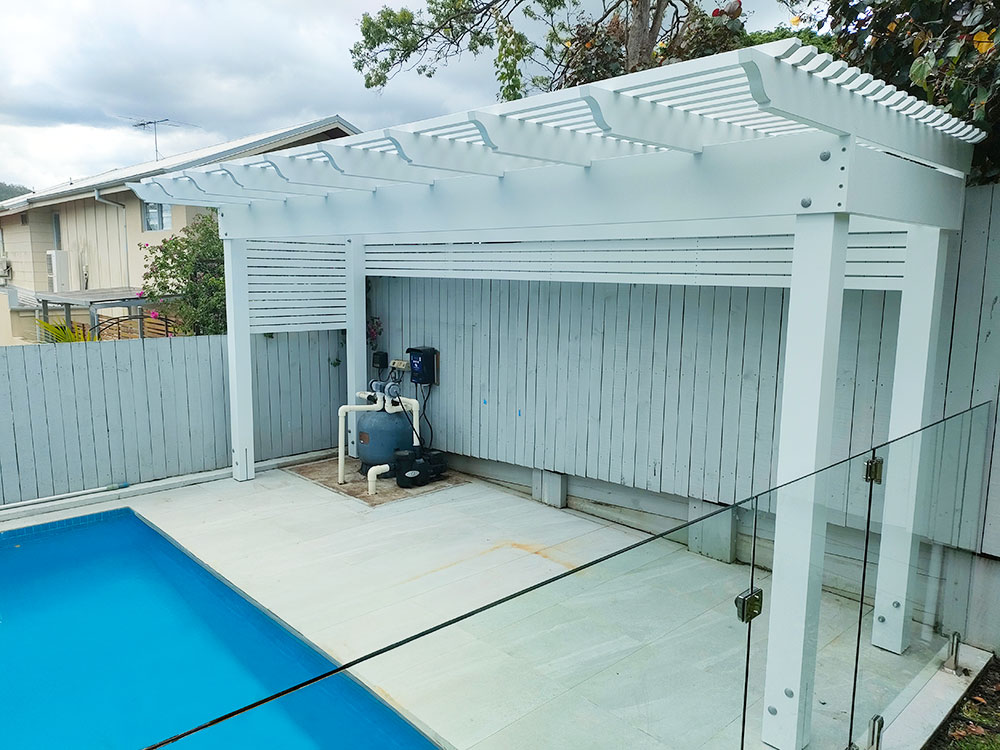 Deluxe Pergola with OGEE Profile | Bardon | Brisbane